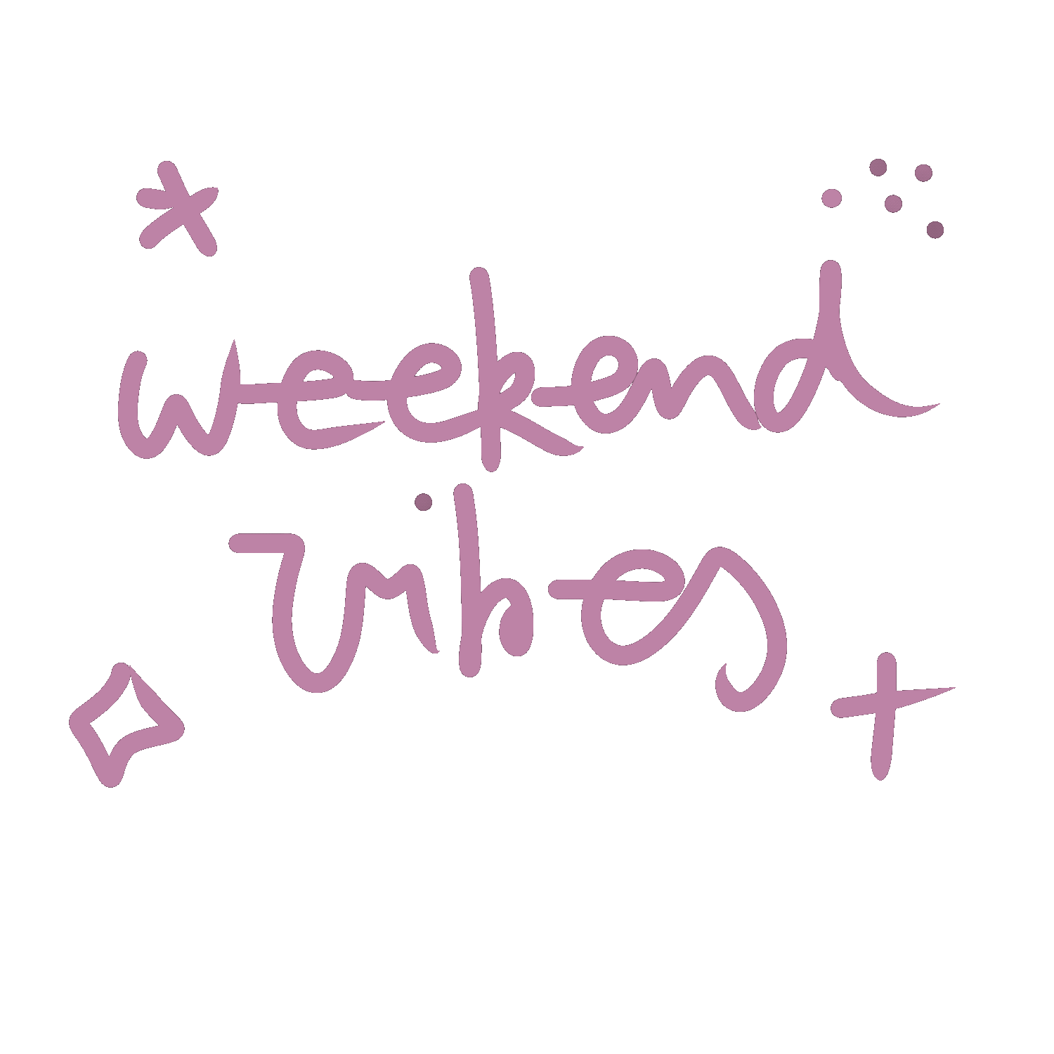 Weekend Vibes Sticker by Mamamal3 for iOS & Android | GIPHY