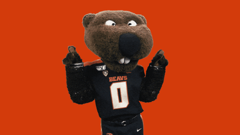 Osu Beaver GIF by Oregon State University - Find & Share on GIPHY