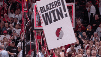 Blazers Win GIFs - Get the best GIF on GIPHY