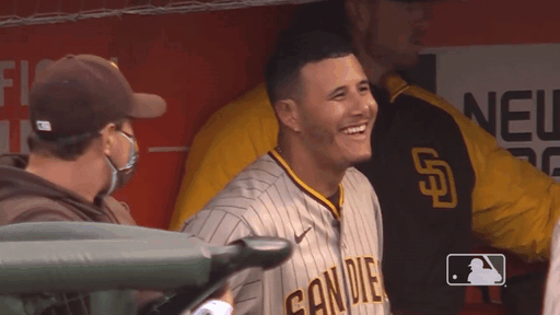 Happy Manny Machado GIF by San Diego Padres - Find & Share on GIPHY