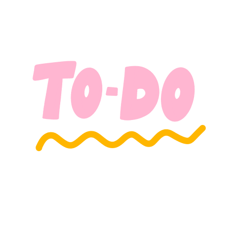 Happy To Do List Sticker for iOS & Android | GIPHY