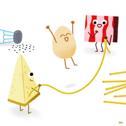 Pasta-carbonara GIFs - Get the best GIF on GIPHY
