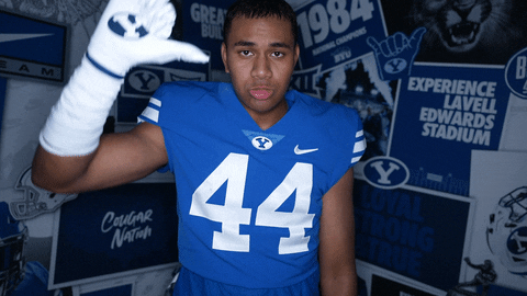 Byu Football GIF by BYU Cougars - Find & Share on GIPHY