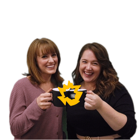 Coffee Cheers Sticker by Dubsado for iOS & Android | GIPHY
