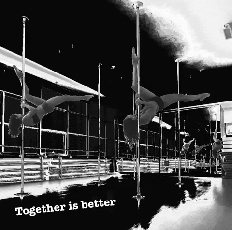 Pole Together Is Better GIF by MPDS Dubai - Find & Share on GIPHY