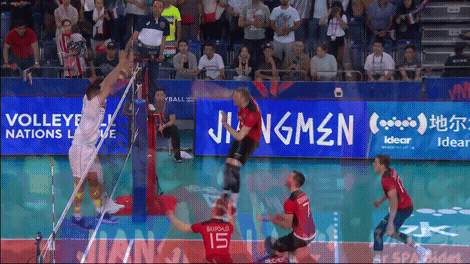 Germany Block GIF by Volleyball World - Find & Share on GIPHY