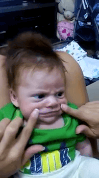 Angry Baby Animated Gif