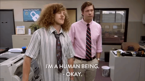 Im-a-human-being GIFs - Get the best GIF on GIPHY