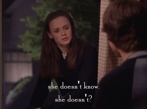 She-doesnt-know GIFs - Get the best GIF on GIPHY