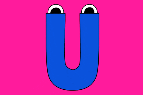 Animated Letter U