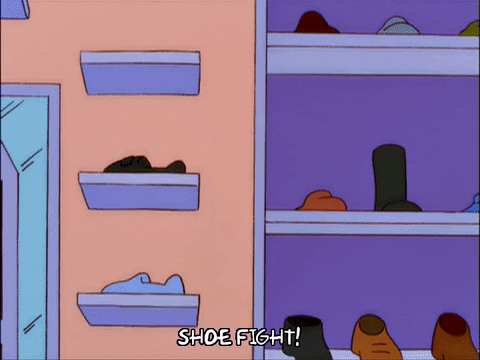 Shoe Fight GIFs - Get the best GIF on GIPHY