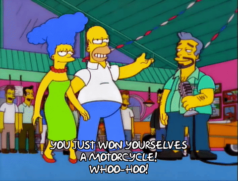 Excited Homer Simpson GIF - Find & Share on GIPHY