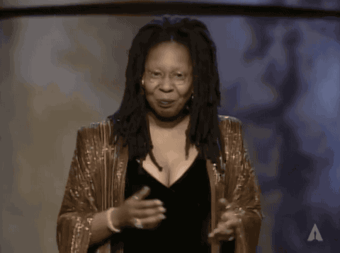 Whoopi Goldberg Oscars GIF by The Academy Awards - Find & Share on GIPHY