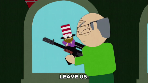 Angry Mr. Garrison GIF by South Park - Find & Share on GIPHY