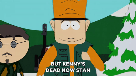 Jimbo Kern Speaking GIF by South Park - Find & Share on GIPHY
