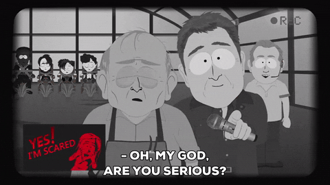 Yes Im Scared GIFs - Get the best GIF on GIPHY