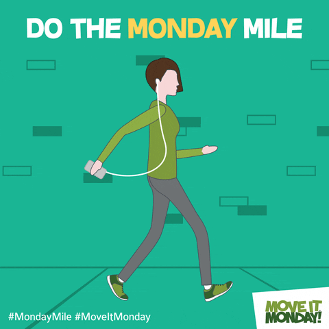 Monday Mile GIFs - Get the best GIF on GIPHY