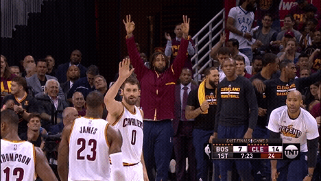 Excited Cleveland Cavaliers GIF by NBA - Find & Share on GIPHY