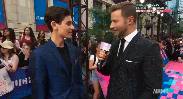 Red Carpet Interview GIF by Much - Find & Share on GIPHY