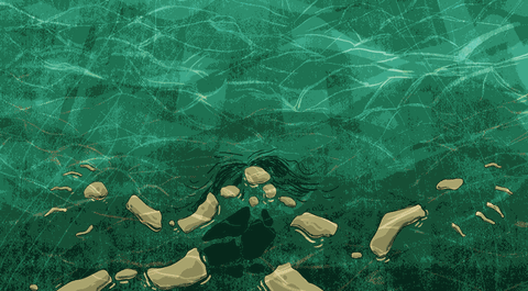 Art Swimming GIF by Lily Padula - Find & Share on GIPHY