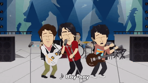Jonas Brothers Dancing GIF by South Park - Find & Share on GIPHY