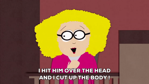 Principal Victoria Crying GIF by South Park - Find & Share on GIPHY
