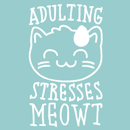 Stressed Cat Gif