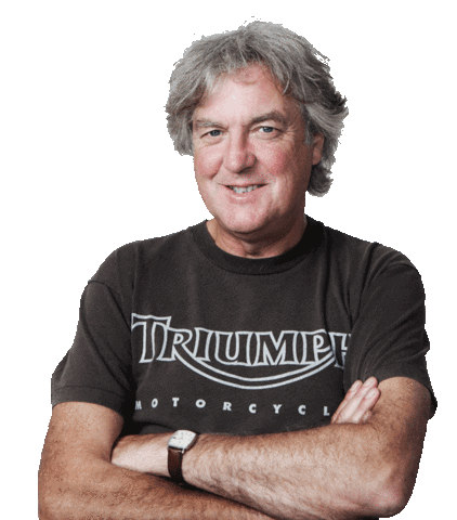 James May Smile Sticker by DriveTribe for iOS & Android | GIPHY