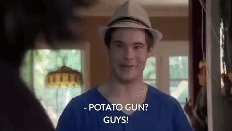 Potato-gun GIFs - Get the best GIF on GIPHY
