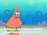 With Great Power Comes Great Responsibility Gif