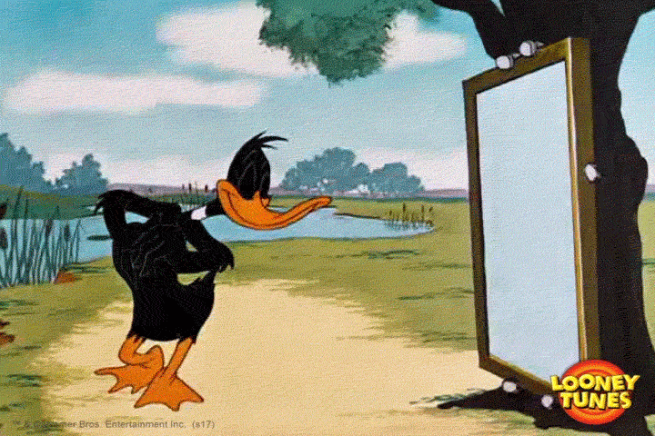 Daffy Duck Smile GIF by Looney Tunes - Find & Share on GIPHY