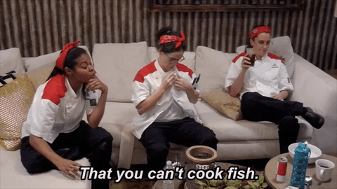 Cooking-fish GIFs - Get the best GIF on GIPHY