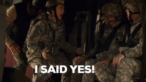 I Said Yes GIFs - Get the best GIF on GIPHY