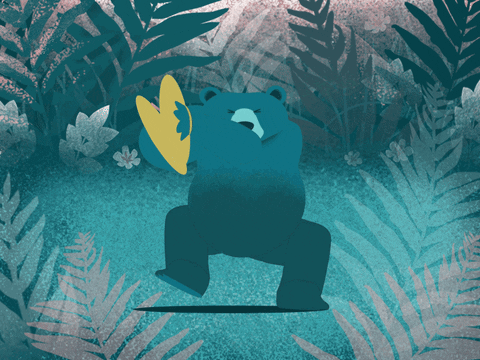 animation, bear, bpm, cymbals, in time – GIF
