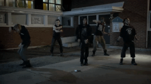 Kids Grinding At Party Gif