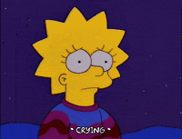 Bart Simpson Crying