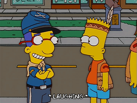 Happy Bart Simpson GIF - Find & Share on GIPHY