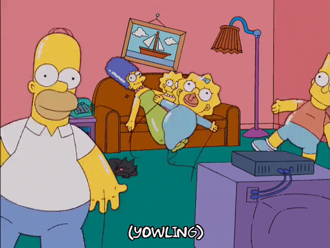 Floating Homer Simpson GIF - Find & Share on GIPHY