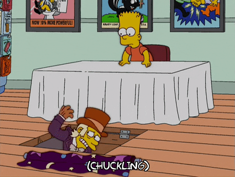 Bart Simpson Laughing GIF - Find & Share on GIPHY