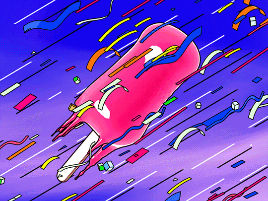 Dripping Ice-Cream GIF by V5MT - Find & Share on GIPHY