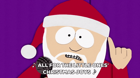 Singing-santa GIFs - Get the best GIF on GIPHY