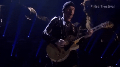 U2 GIF by iHeartRadio - Find & Share on GIPHY