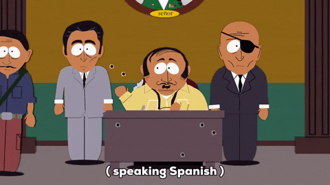 Person Speaking Spanish Cartoon