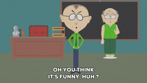 Angry Mr. Mackey GIF by South Park - Find & Share on GIPHY