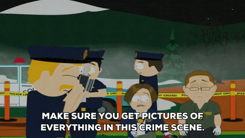 Crime Scene Police GIF by South Park - Find & Share on GIPHY