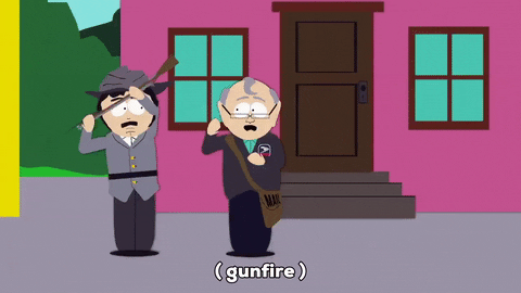 Mr. Garrison Fighting GIF by South Park - Find & Share on GIPHY