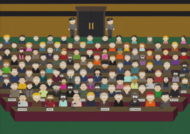People Crowd Gif By South Park Find Share On Giphy