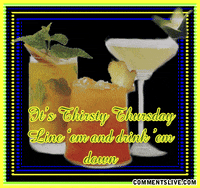Thirsty Thursday Gif