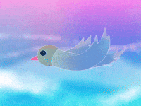 Flying Bird Gif