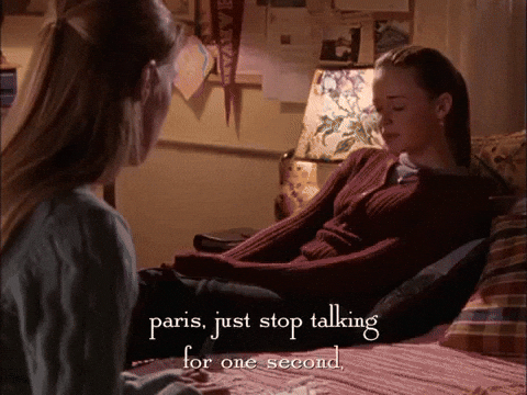 Just Stop Talking Gif